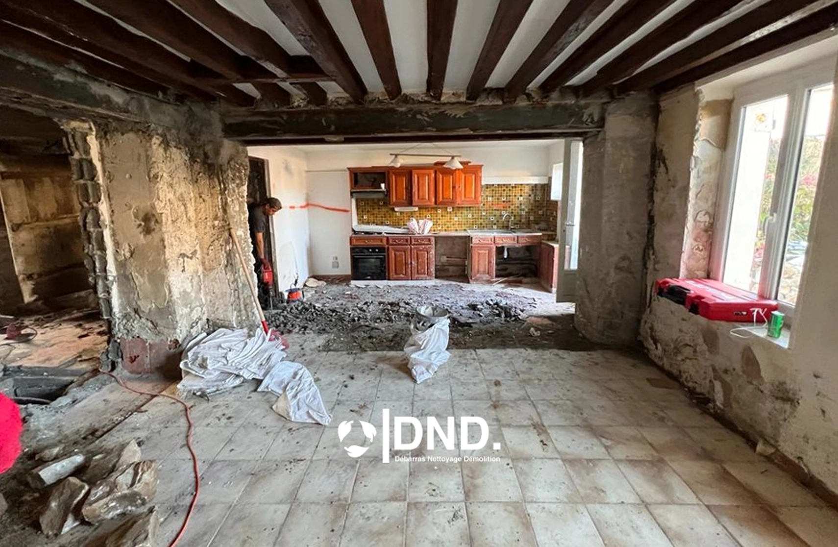 Curage démolition en 4 phases - DND-SERVICES